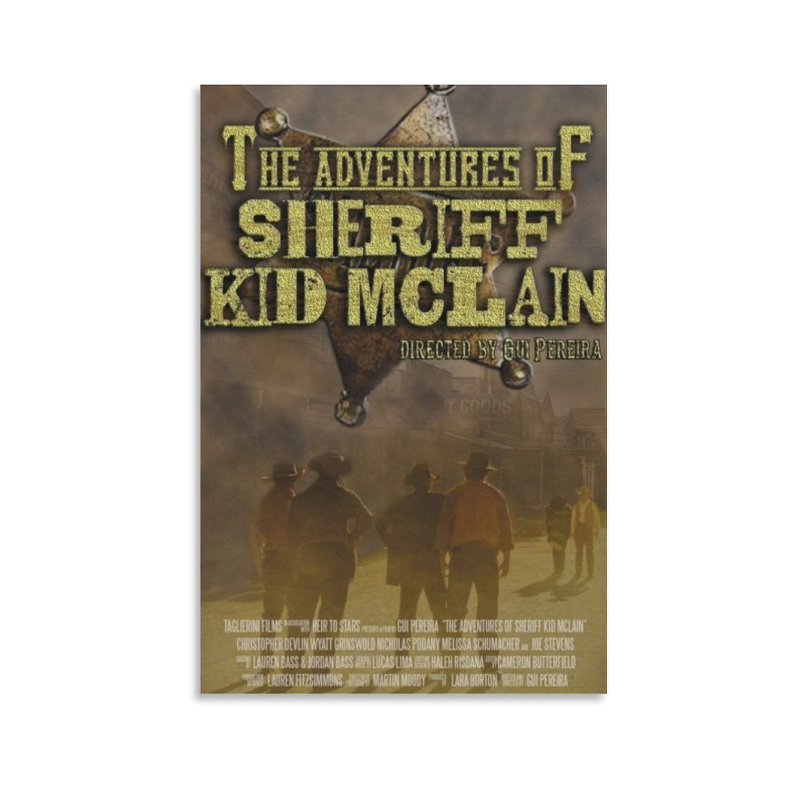 Adventures of Sheriff Kid Mclain Poster Cool Artworks Painting Wall Art ...