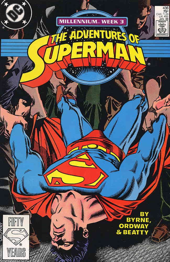 Adventures of Superman #436 VF ; DC Comic Book - Walmart.com