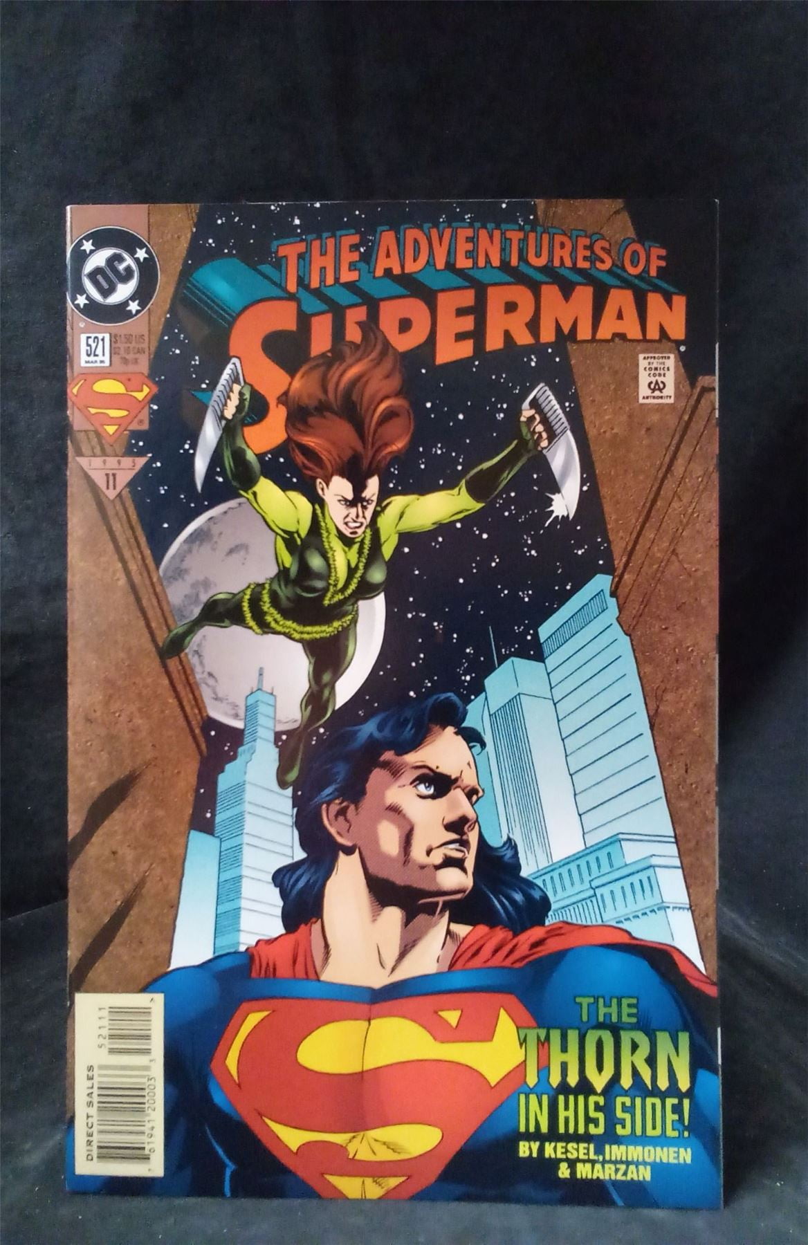 Pre-Owned Adventures of Superman #521 1995 DC Comics Comic Book ...