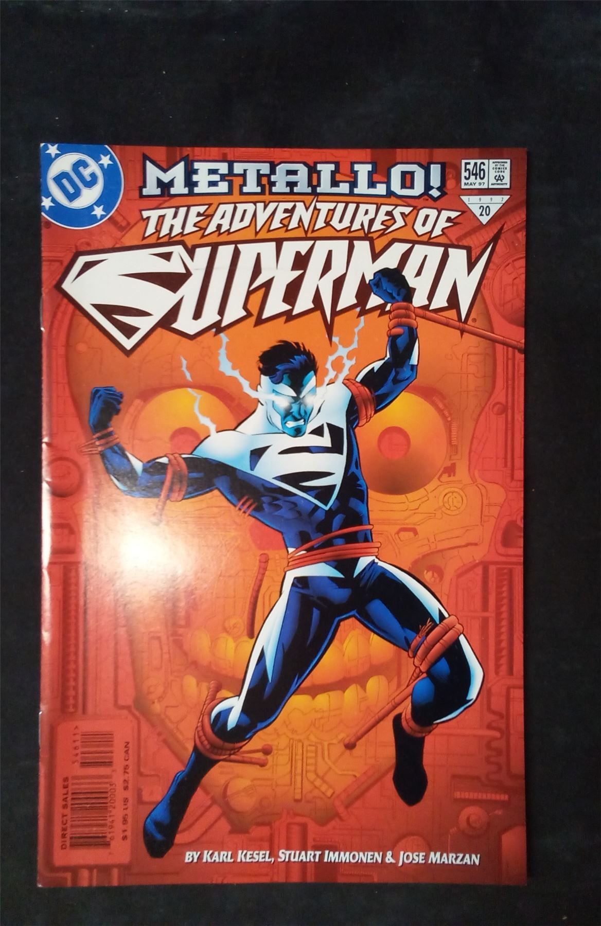 Pre-Owned Adventures of Superman #546 Direct Edition 1997 DC Comics ...