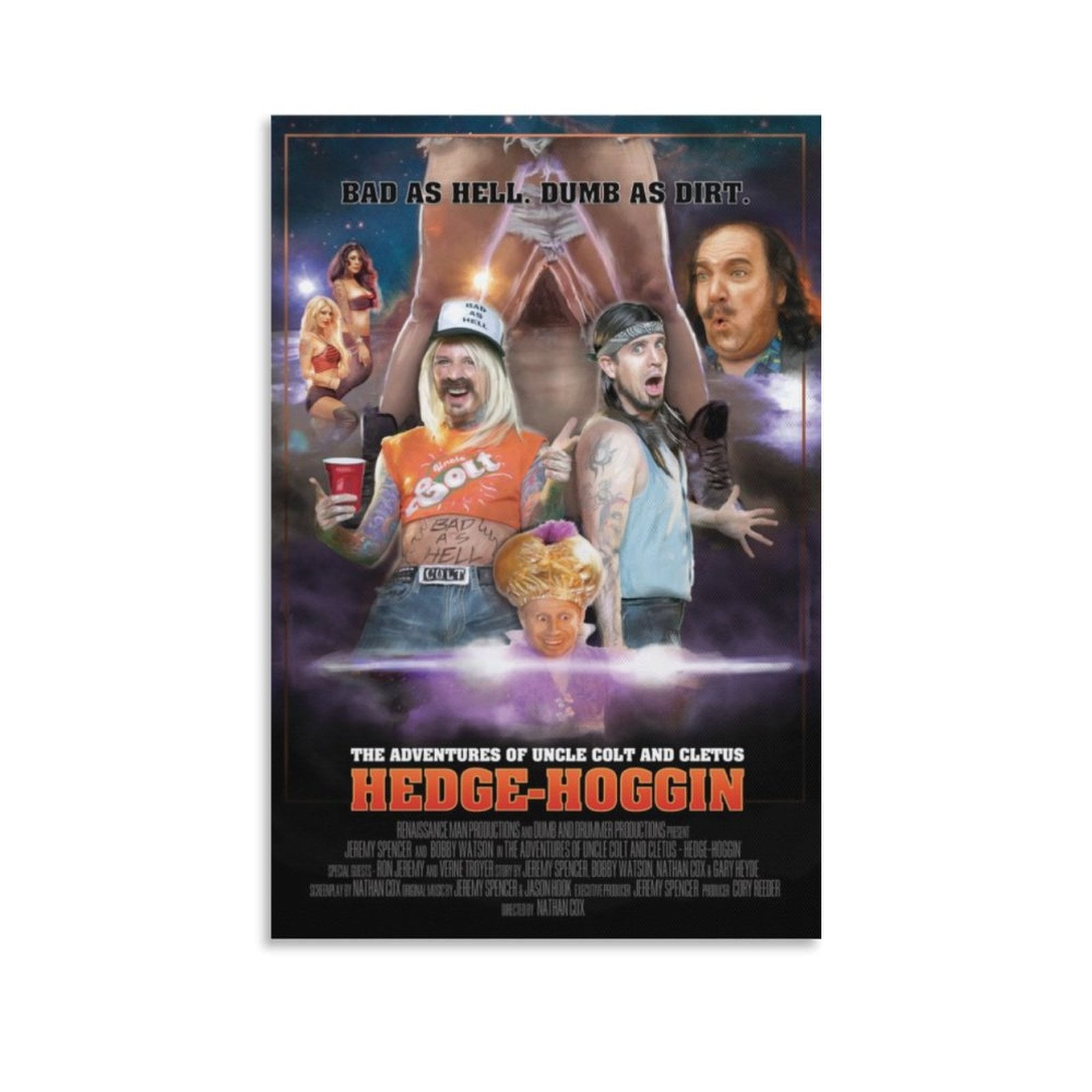 Adventures of Uncle Colt And Cletus Print Photo Art Painting Canvas ...