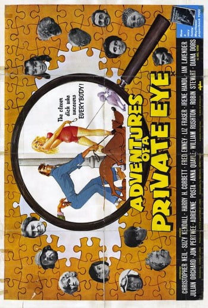 Adventures of a Private Eye Movie Poster (11 x 17) - Walmart.com