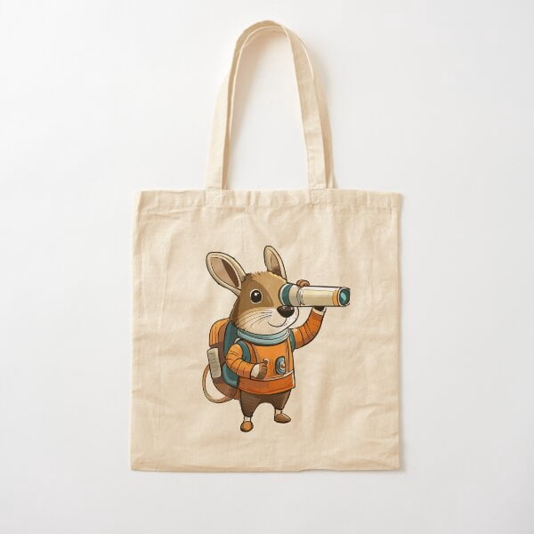 Adventurous Aardvark Astral Adventure Canvas Tote Bags, Reusable ...