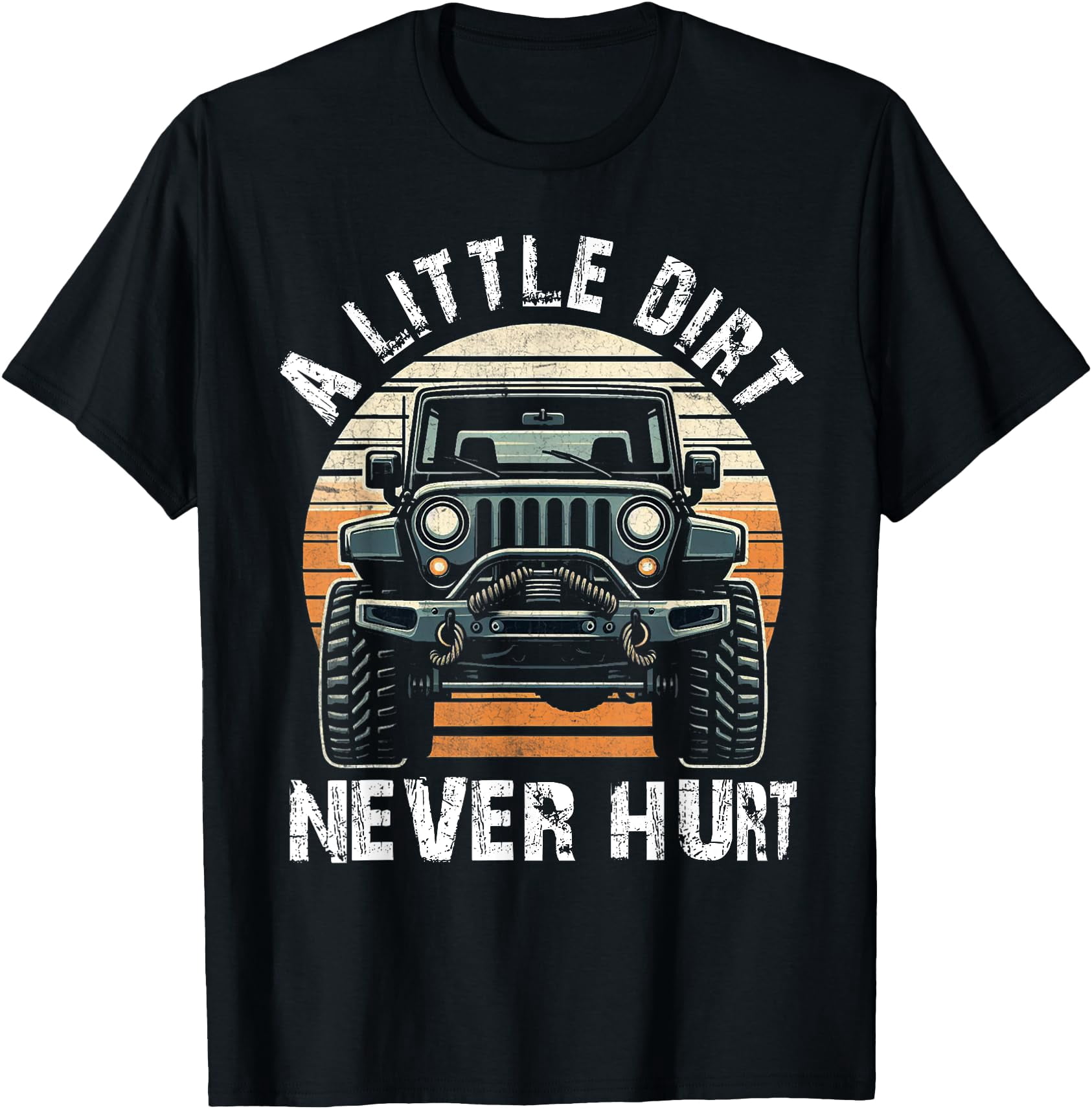 Adventurous Offroad Racing Dad 4x4 Vehicle Graphic T-Shirt for SxS UTV ...