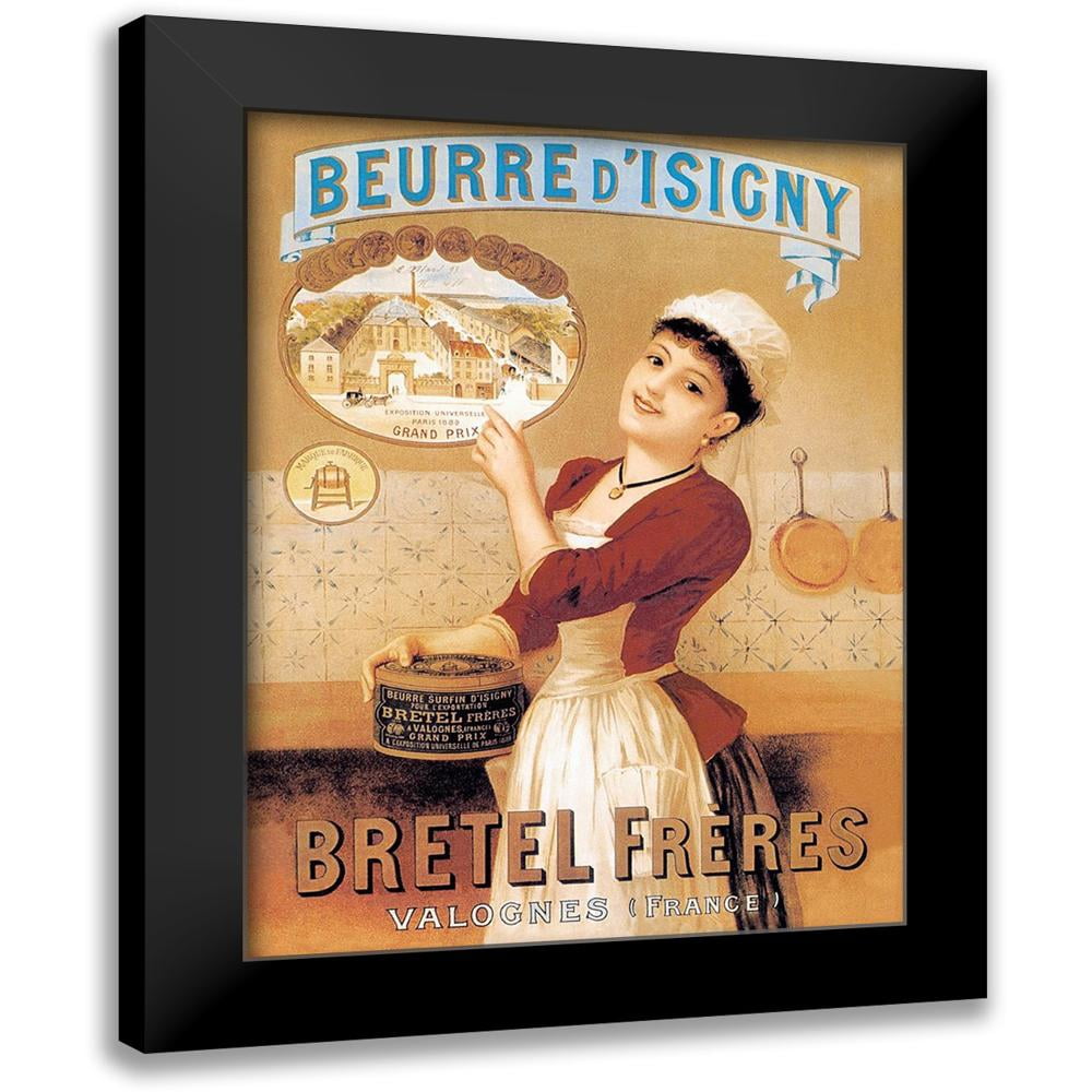 Advertisement 19x24 Black Modern Framed Museum Art Print Titled - Cooks ...