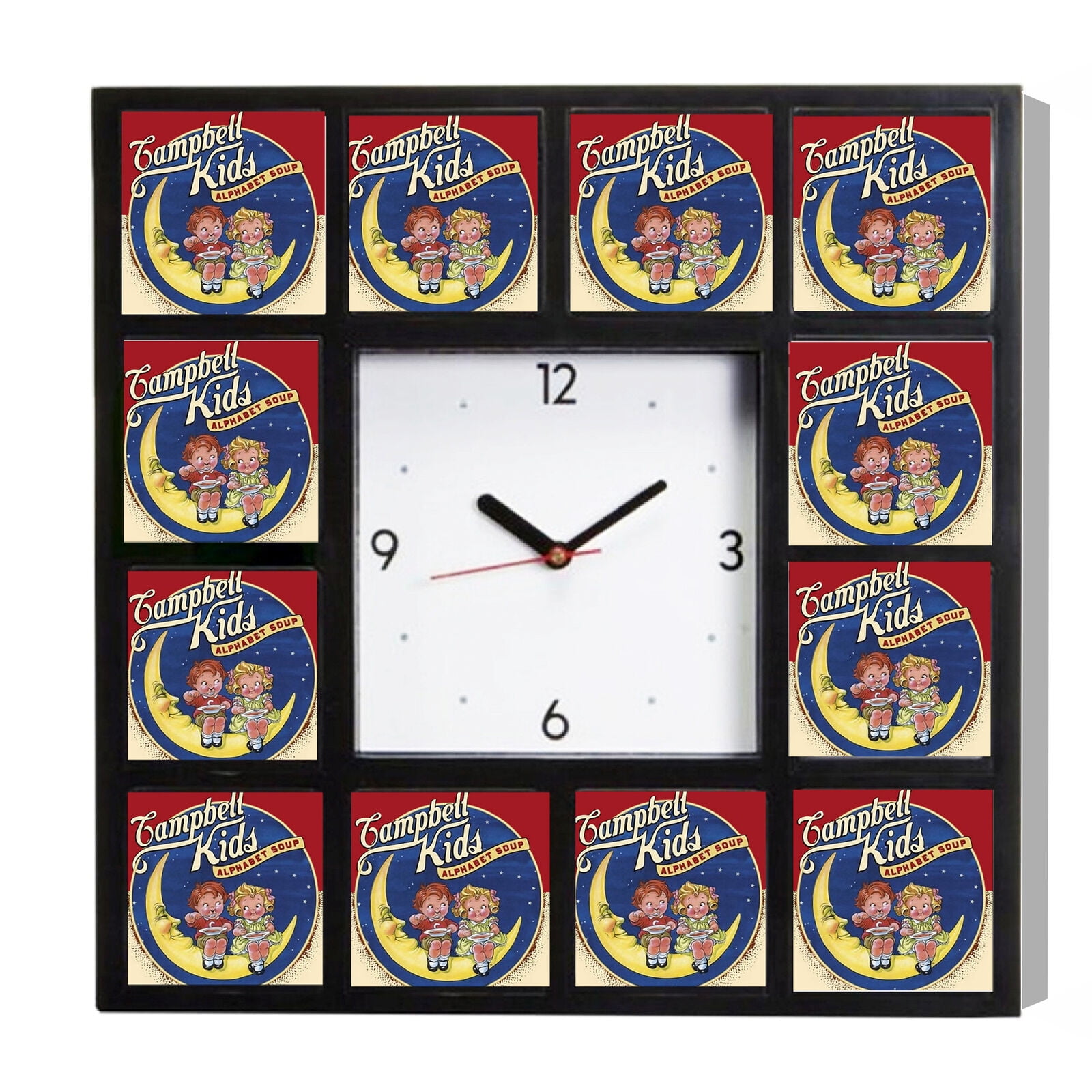 Advertising Campbell Kids Campbell's Soup Promo Diner Clock 10.5". Not ...