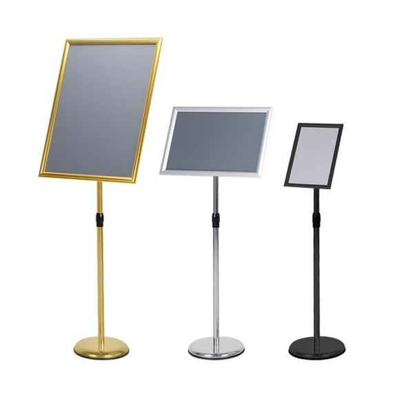 Advertising Display Stand with Sturdy Metal Base,Floor Sign Stand ...