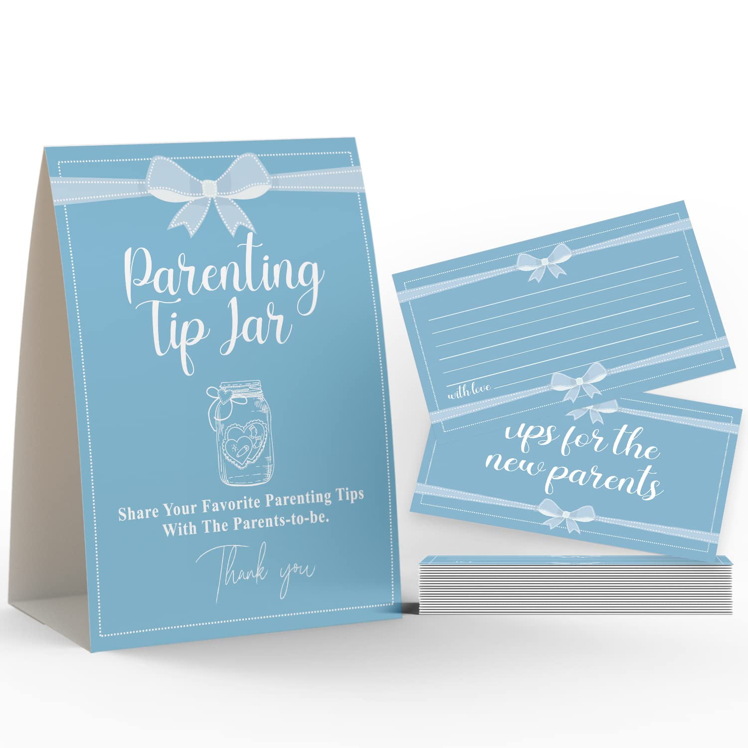 Advice for New Parents, Parenting Advice Card, Baby Shower Party, Tips ...