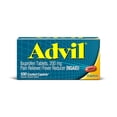Advil Caplets 100ct +25 HSA/FSA Eligible - Walmart.com