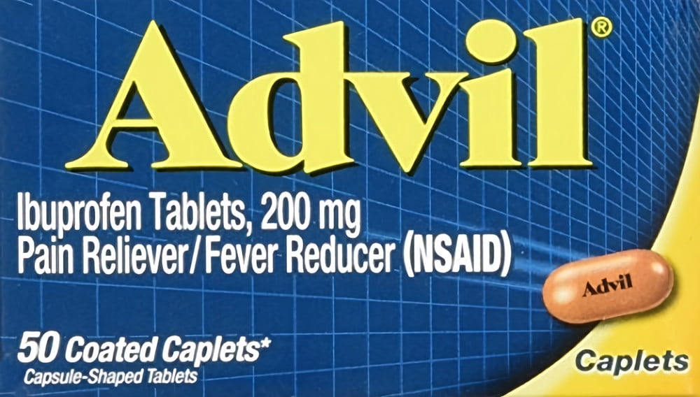 Advil Ibuprofen Tablets (Pack of 5) - Walmart.com