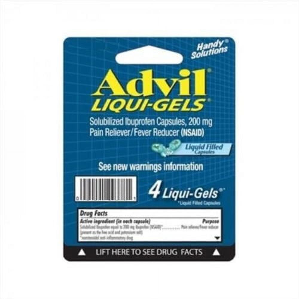 Advil Liquid Gels (Pack of 2) - Walmart.com