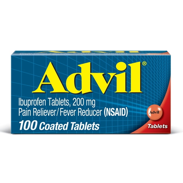 Advil Pain and Fever Reliever for Headache, Arthritis, Backache - 200 ...
