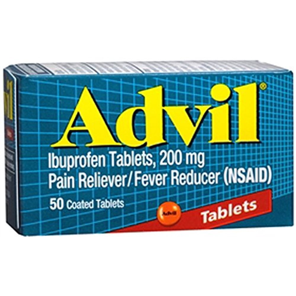 Advil Pain Reliever/Fever Reducer (Pack of 10) - Walmart.com