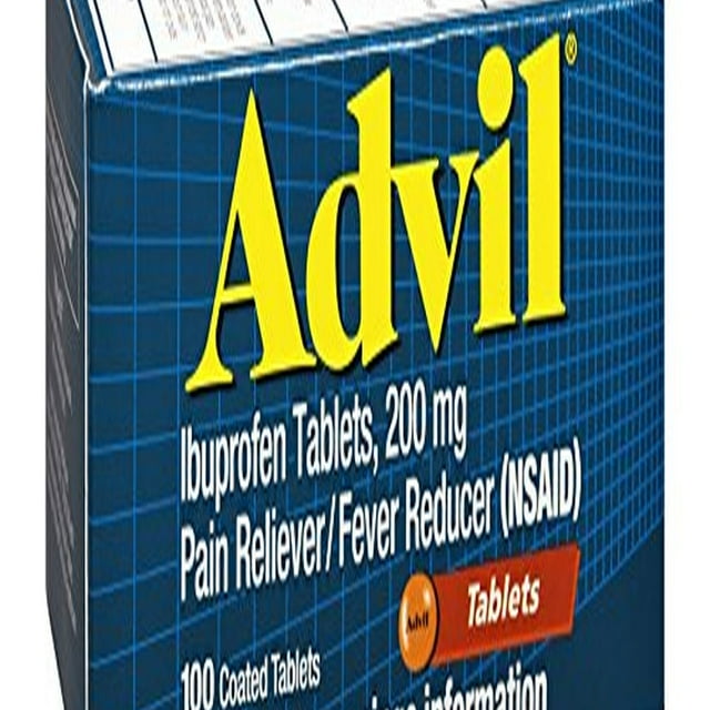 Advil Tabs 100s Size 100s Advil Pain Relief Tablets - Walmart.com