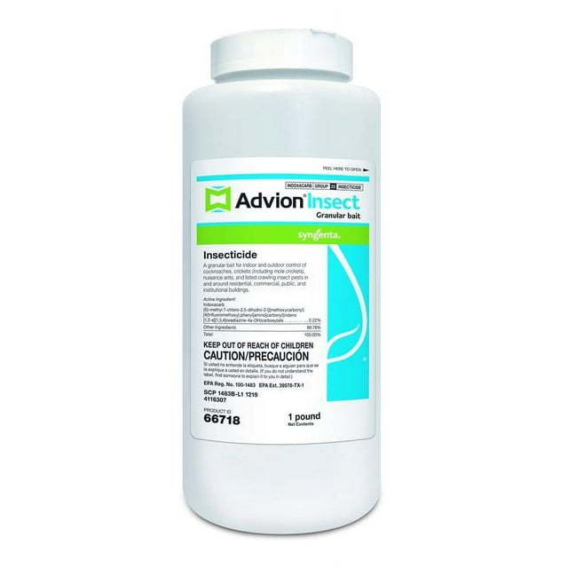 Advion Insect Granular Bait Insecticide - Targets Perimiter Pests - 1 ...