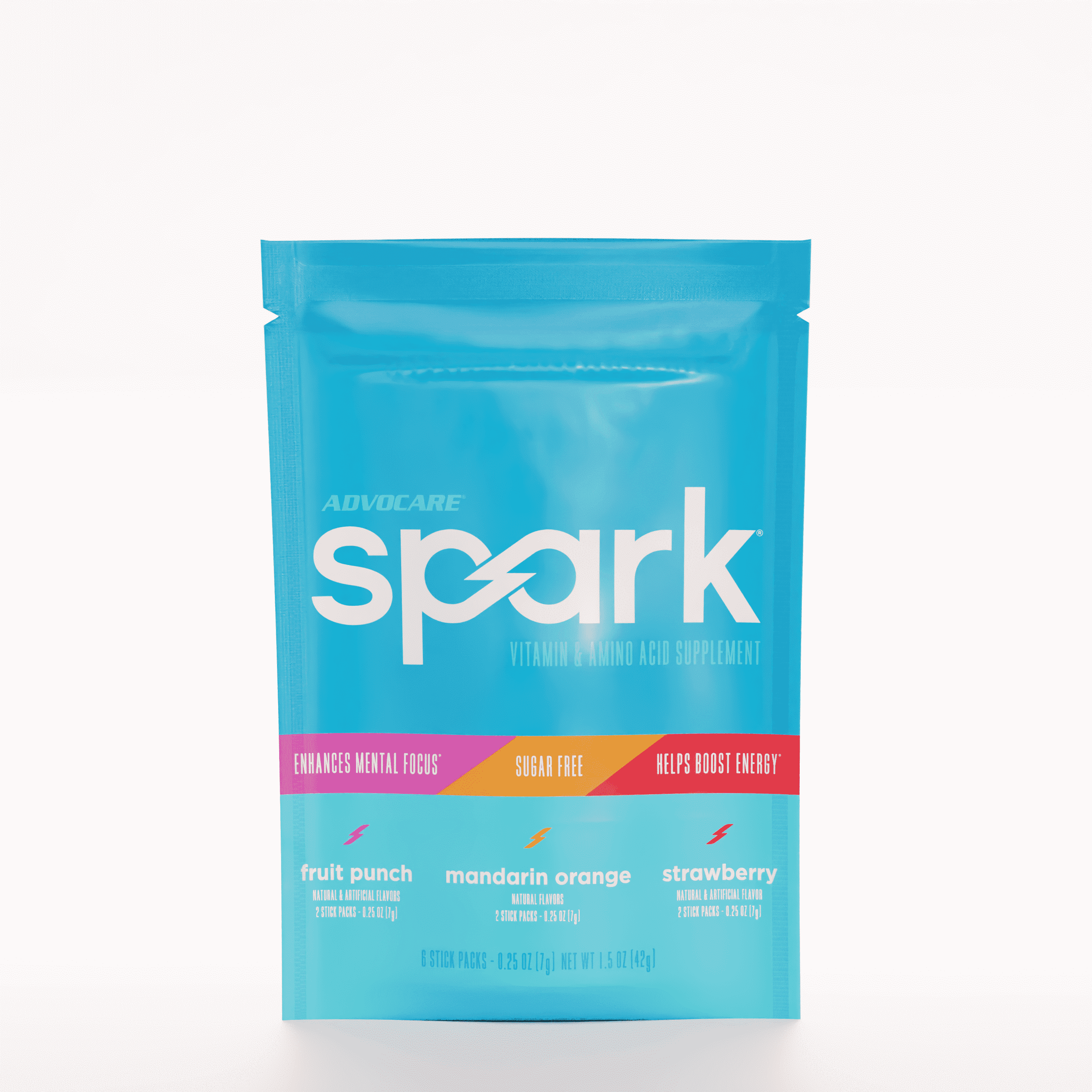 AdvoCare Vitamin and Amino Acid Energy Drink Powder, 6 Stick Packs, 3 ...