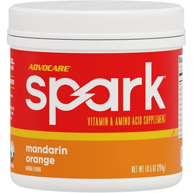 Spark Mandarin Orange Vitamin & Mineral Supplement - Energy & Focus ...