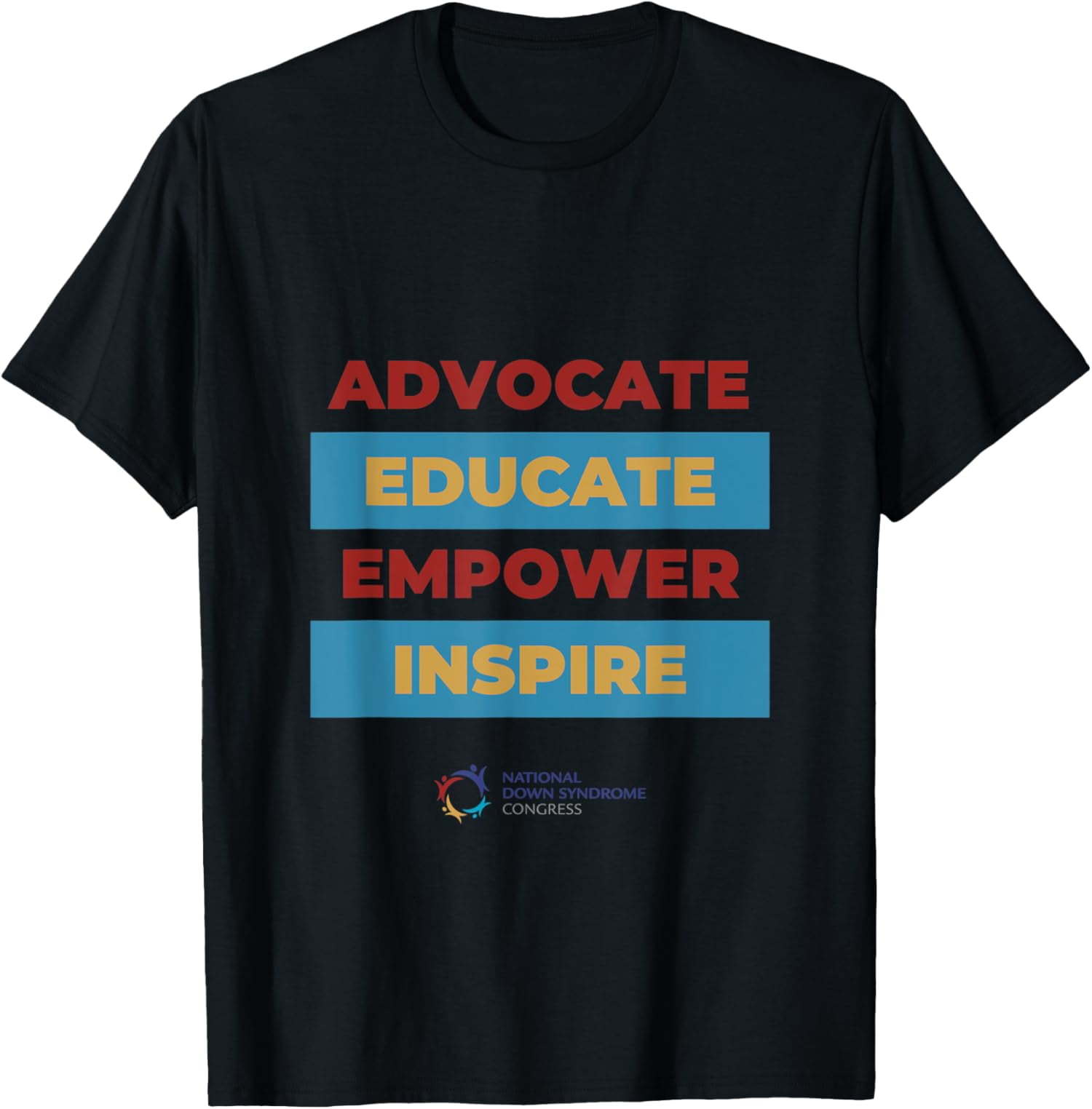 Advocate, Educate, Empower, Inspire T-Shirt - Walmart.com