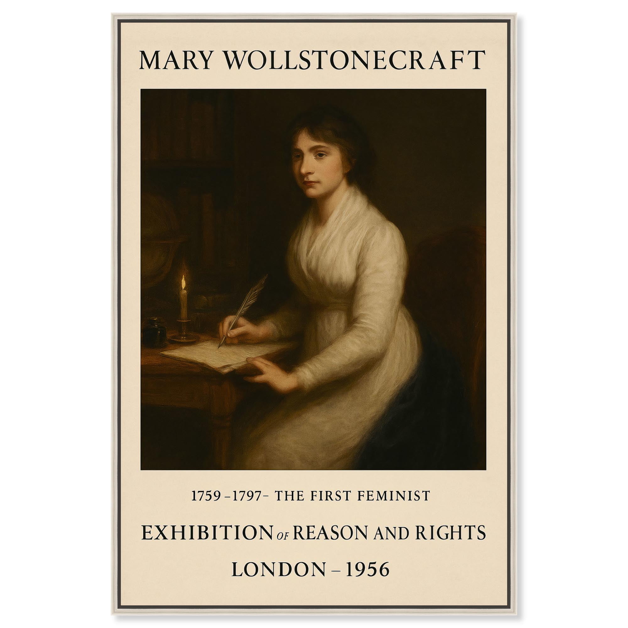 Advocate for Women's Rights Canvas Famous Women Poster by Art Remedy ...