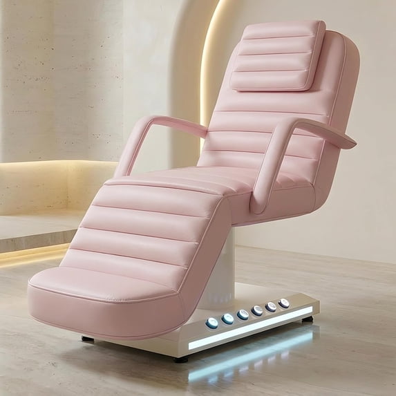 Advwin Electric Massage Table with LED Light & Foot Control, Adjustable ...