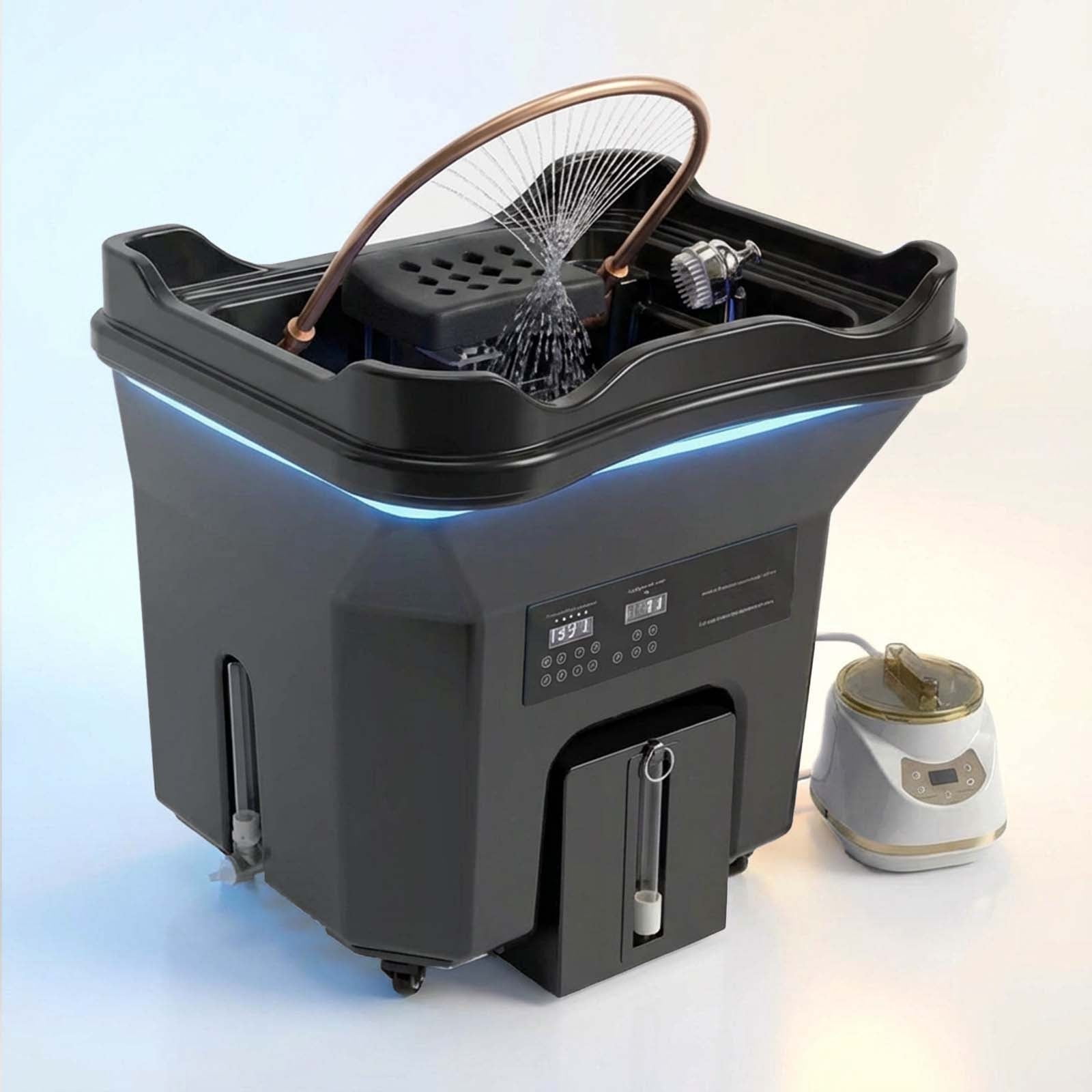 Advwin Professional Head Spa Equipment with Thermostatic Waterfall ...