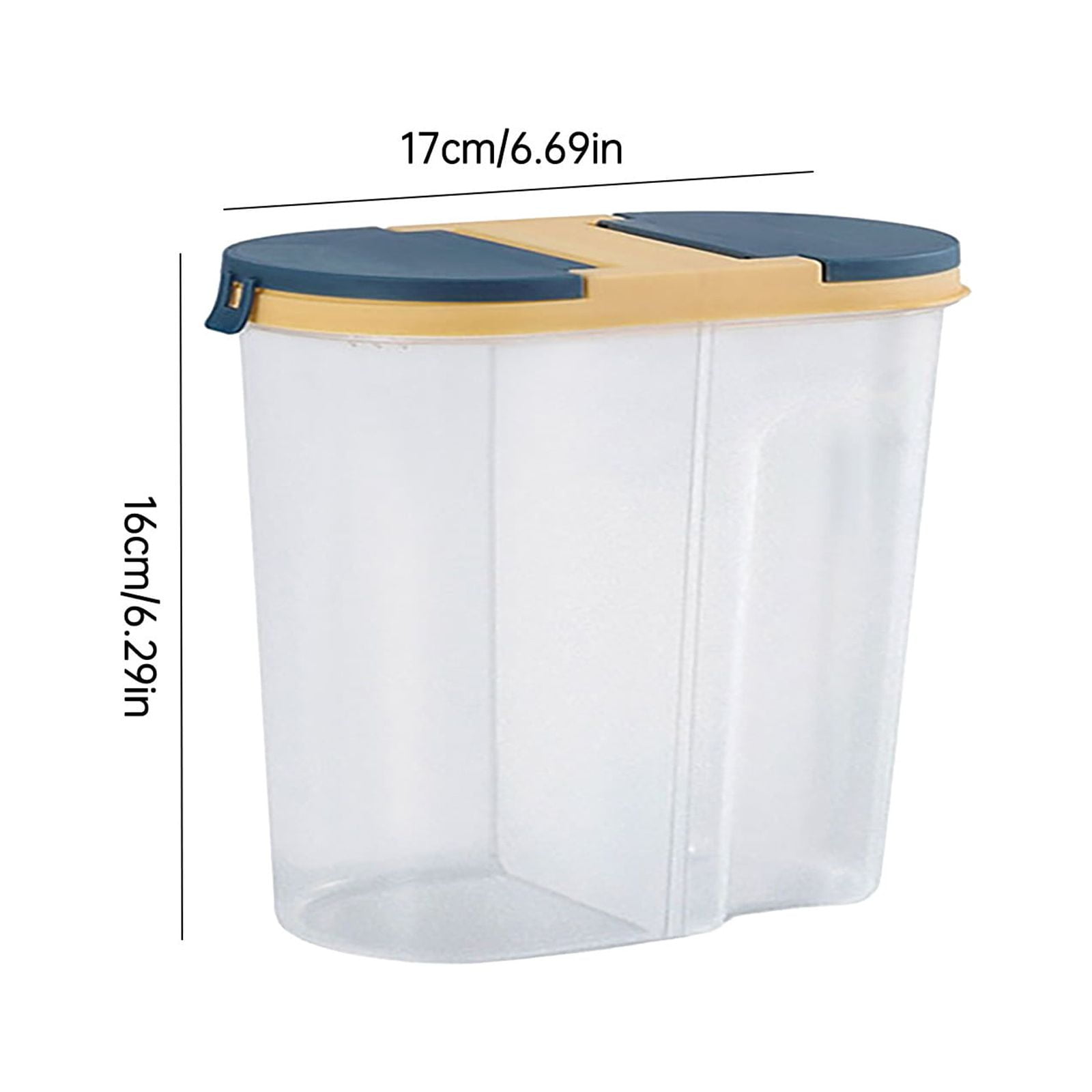 Adyi Closed Capacity Boxes Food Storage Storage Dry Compartments Cereal ...