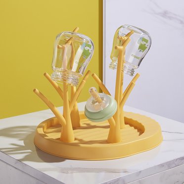 Limei Baby Bottle Drying Rack, Portable Holder for Nipples, Cups, Pump ...