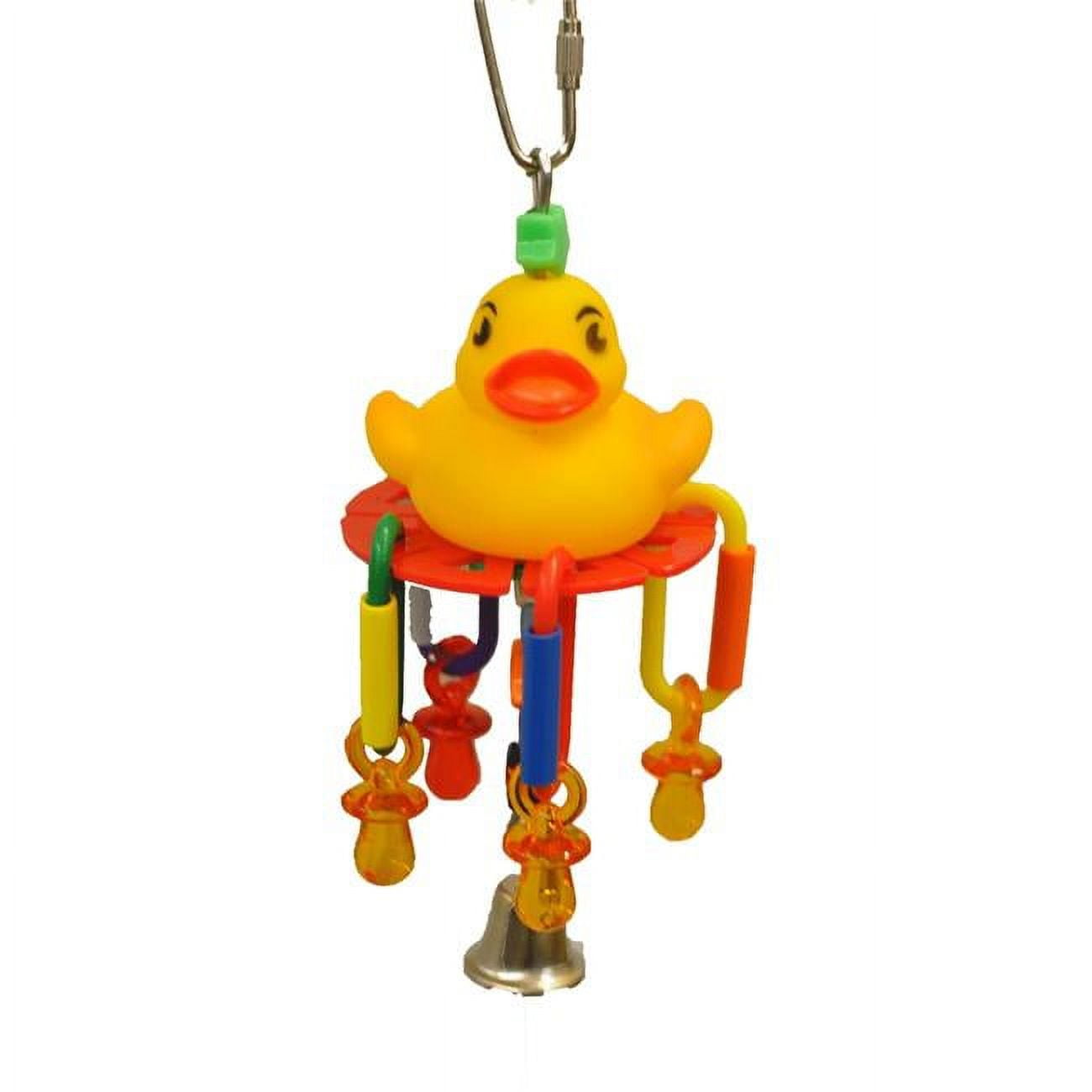Ae Cage Company Happy Beaks Lucky Rubber Ducky Bird Toy - 1 Count ...