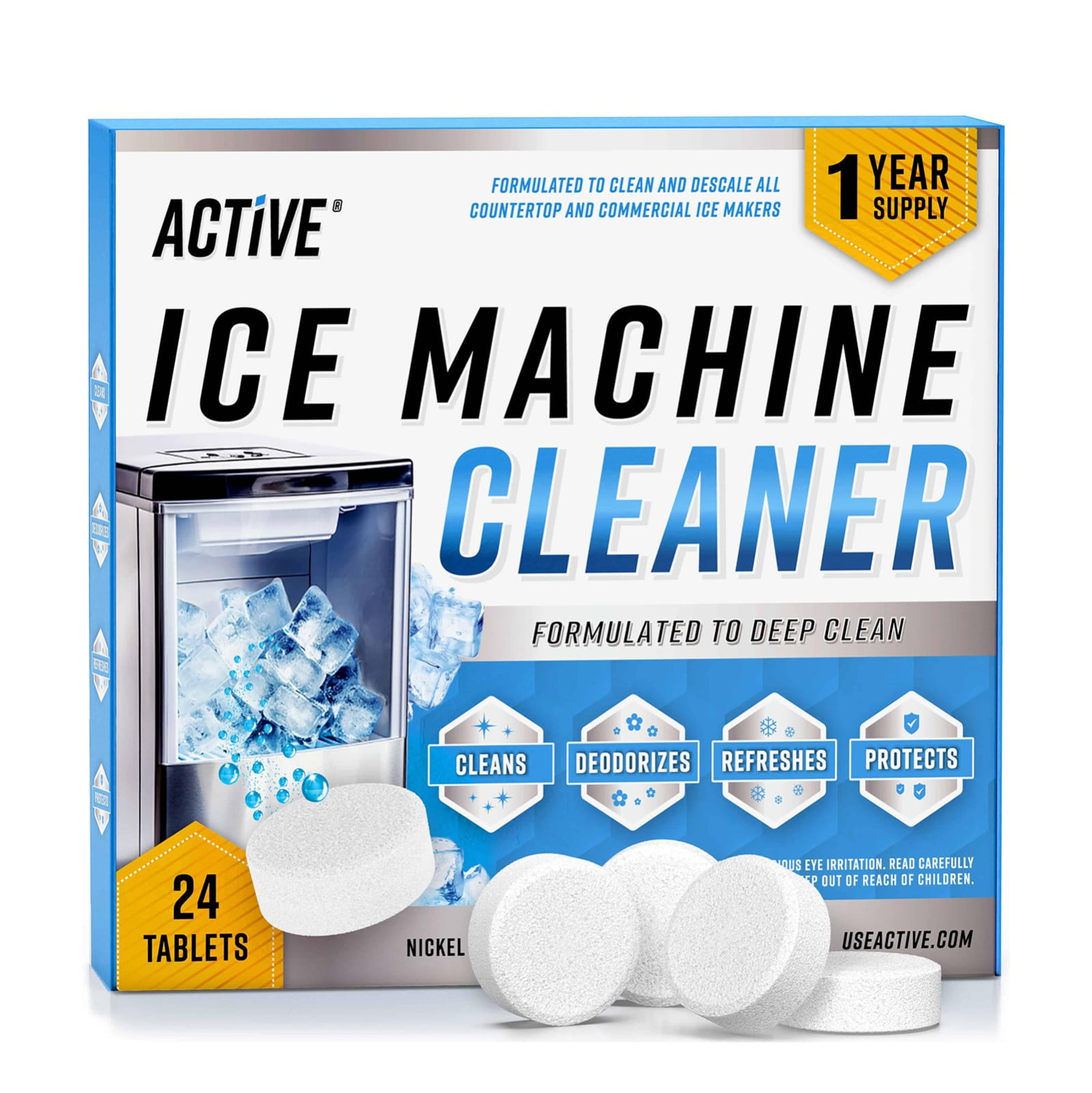 Aedtie Cleaning Supplies Ice Machine Cleaner Maker Descaler 12 Clean ...
