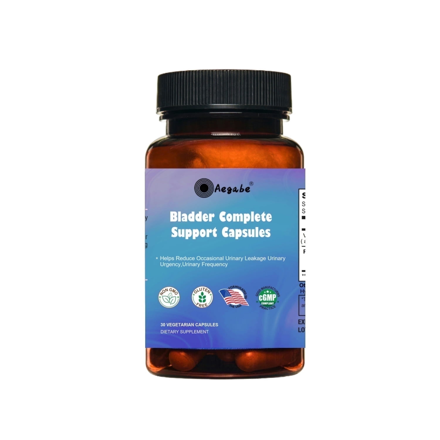 Aegabe Bladder Control Supplement for Urinary Frequency, Urgency ...