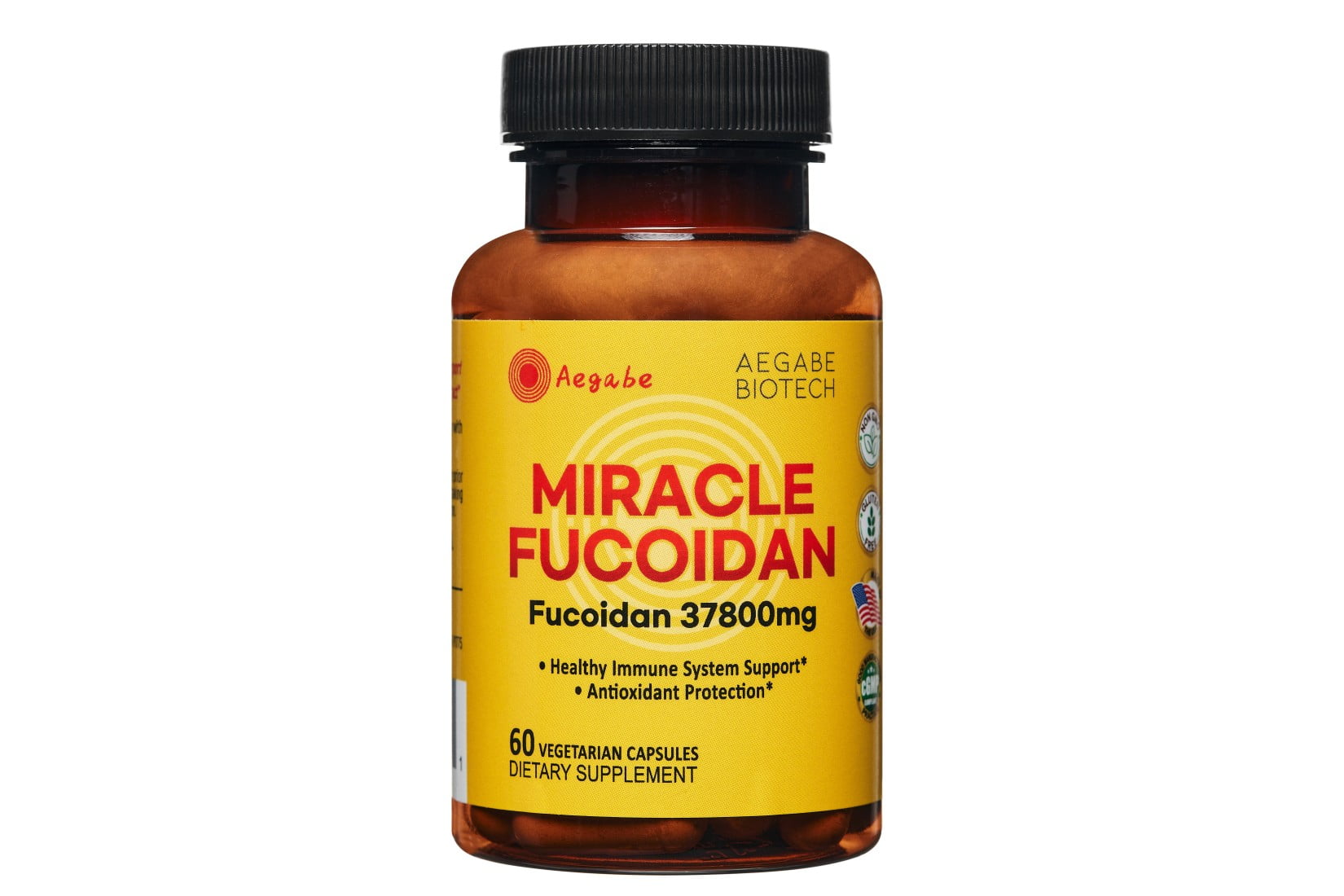 Aegabe Miracle Fucoidan,Maximum Strength Fucoidan Supplement, High ...