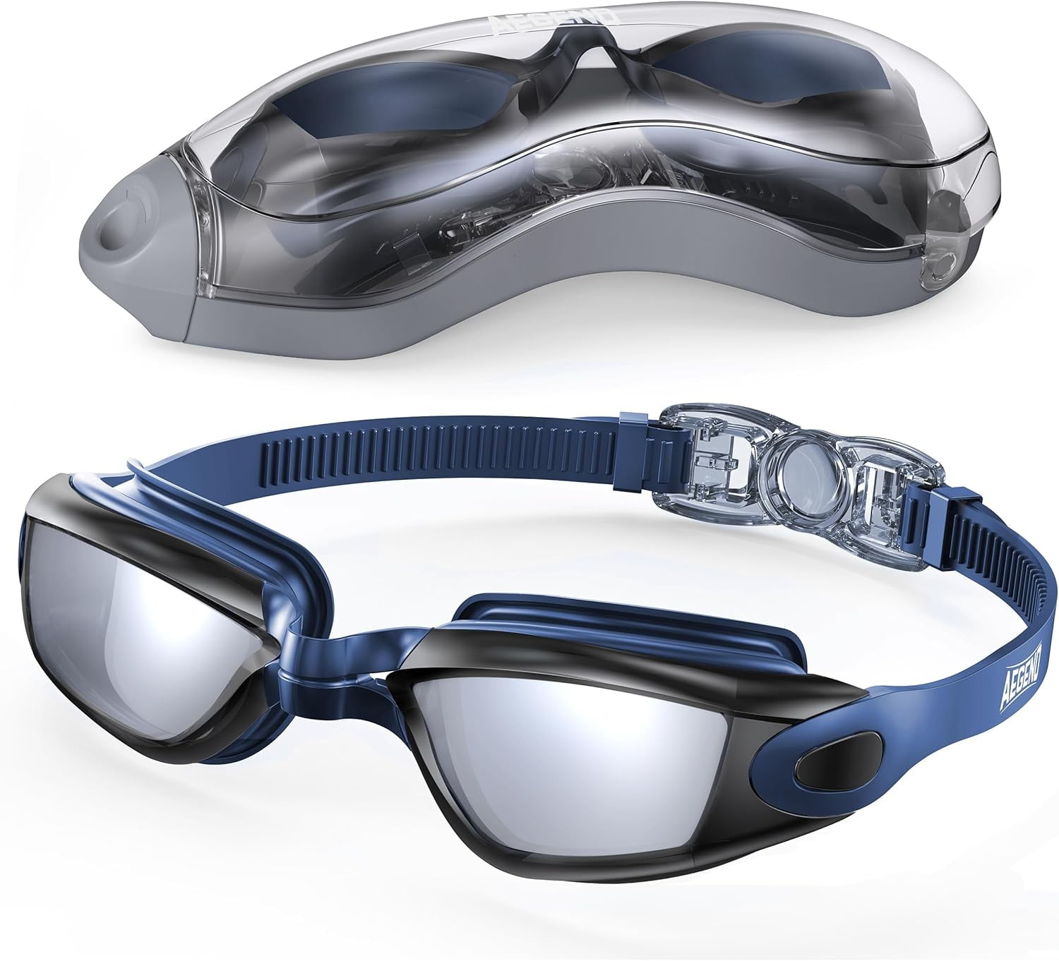 Aegend Swim Goggles, Swimming Goggles No Leaking Full Protection Adult ...