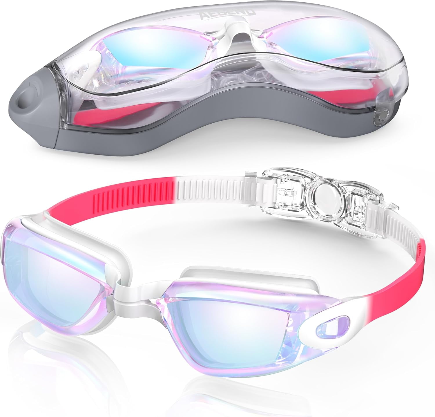 Aegend Swim Goggles, Swimming Goggles No Leaking Full Protection Adult ...