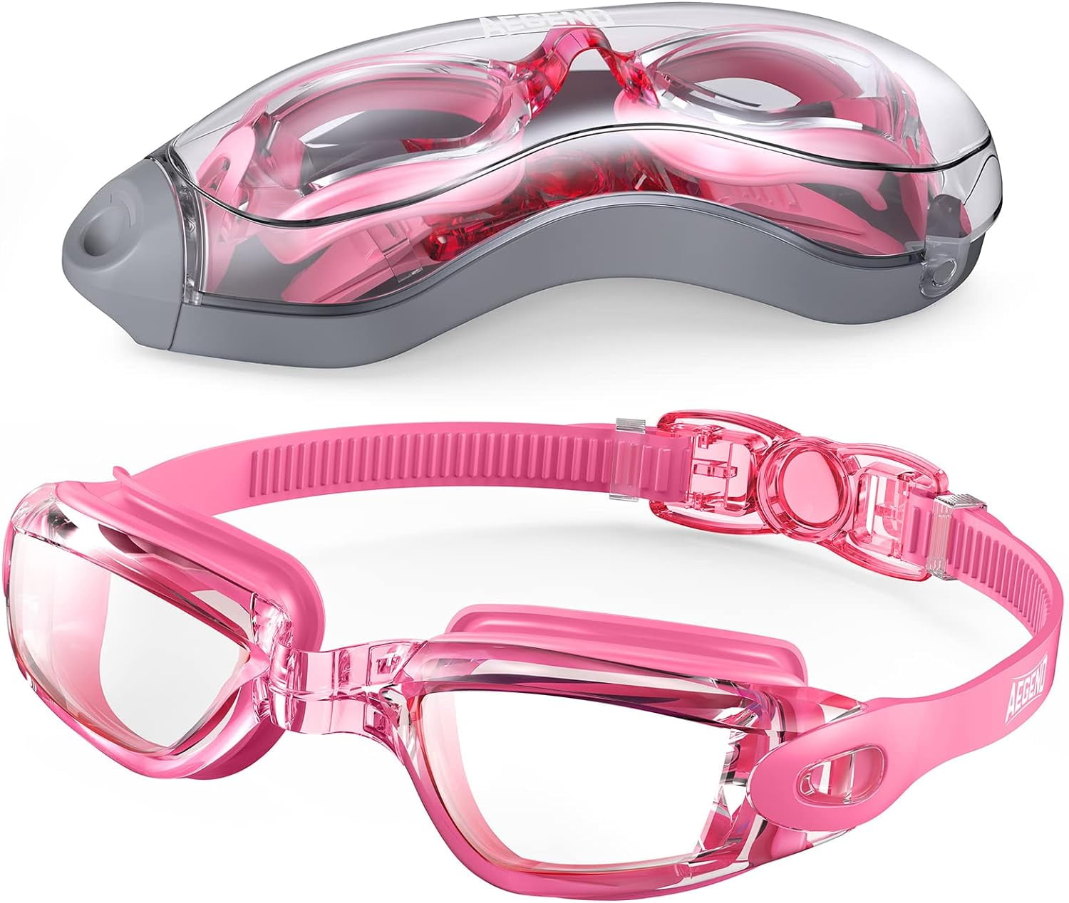 Aegend Swim Goggles, Swimming Goggles No Leaking Full Protection Adult ...