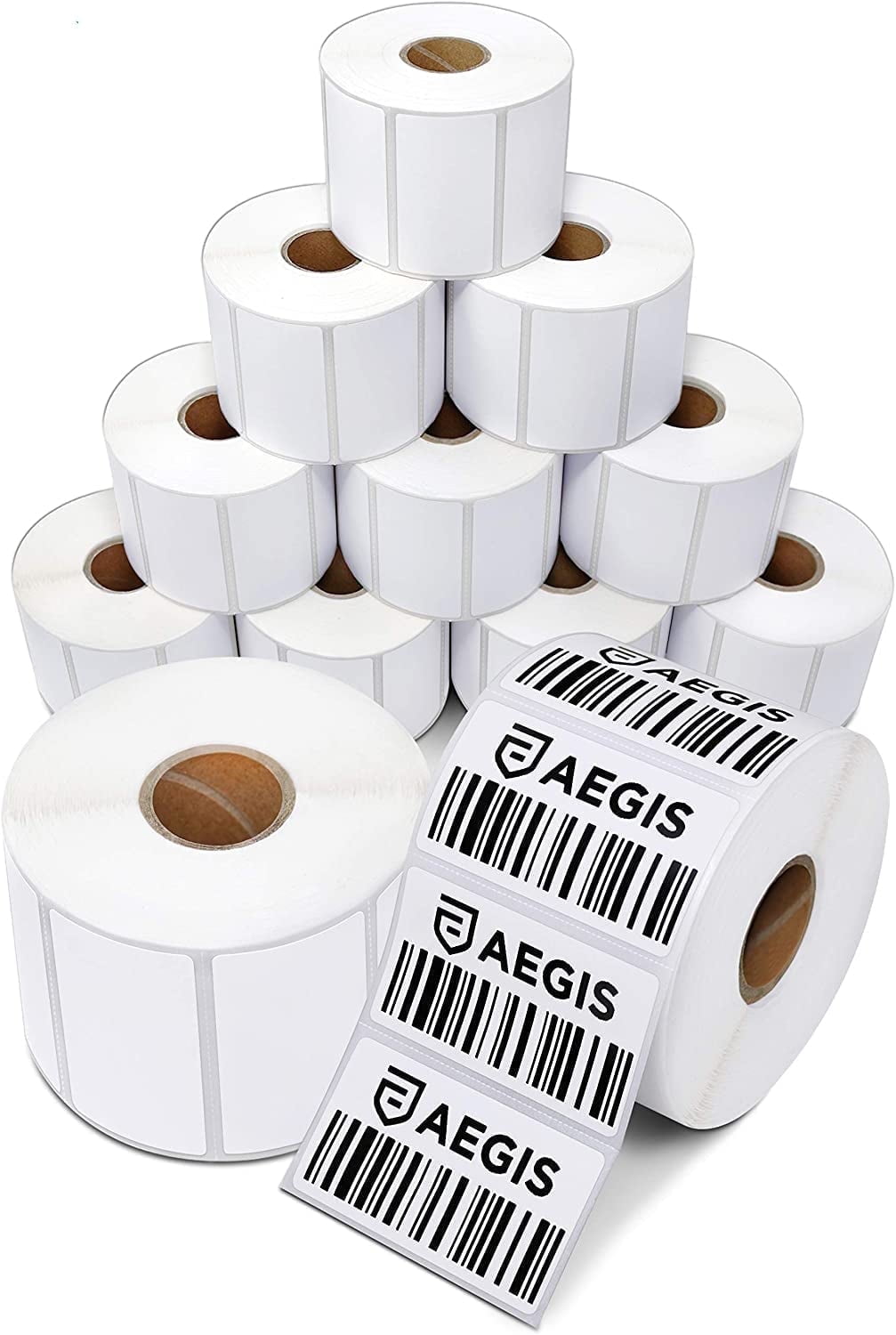 Aegis Adhesives - 2 ¼” X 1 ¼” Direct Thermal Labels, Compatible with ...