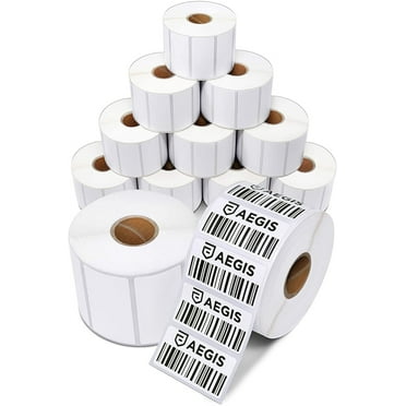 1.25" x 1" Direct Thermal Label - Compatible with Rollo Label Printer ...