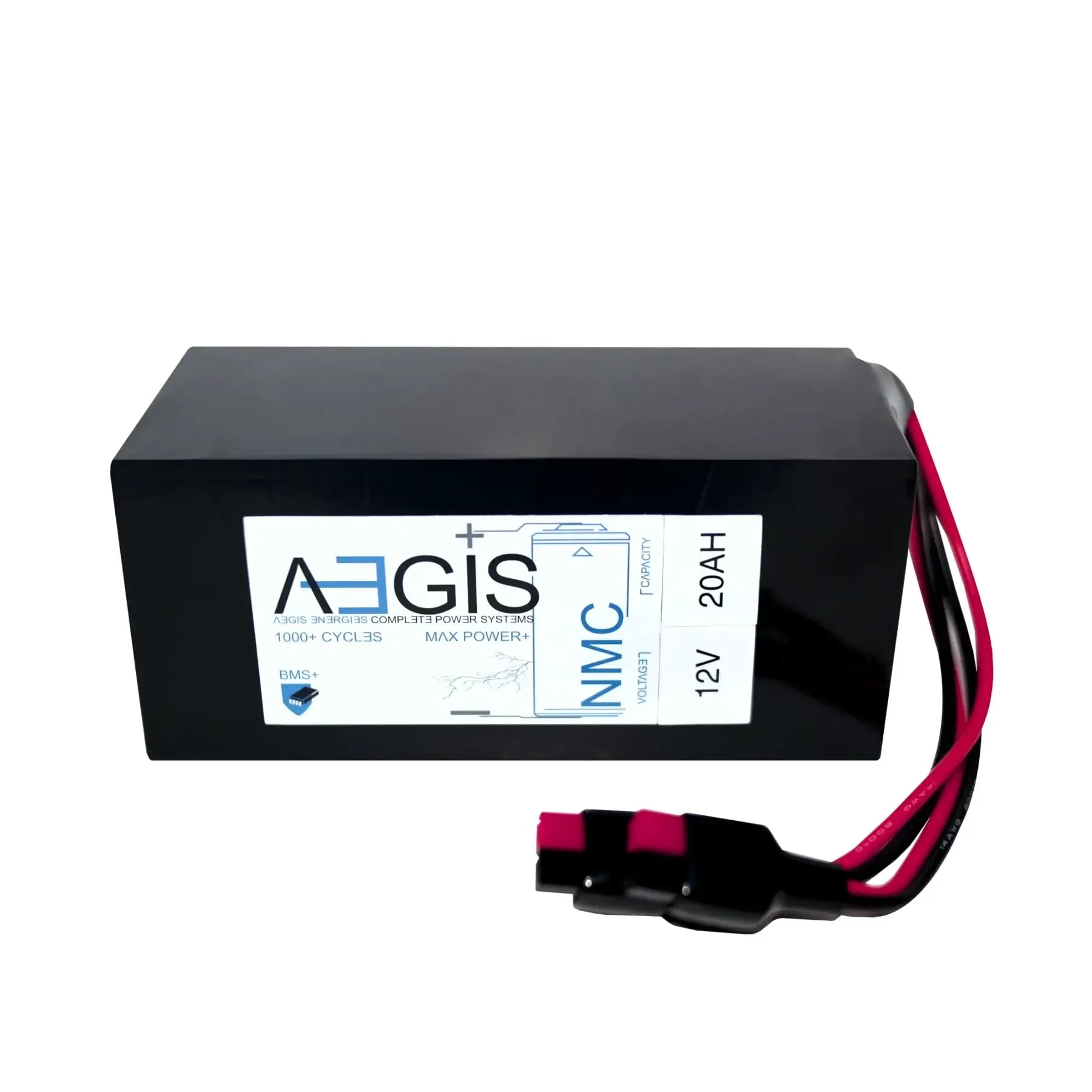 Aegis Battery 12V 20Ah Lithium Battery - NMC Deep Cycle Lithium-ion ...