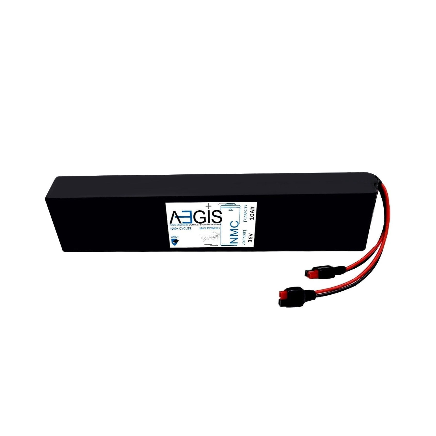 Aegis Battery 36V 10Ah Long Lithium Battery - NMC Deep Cycle Lithium ...