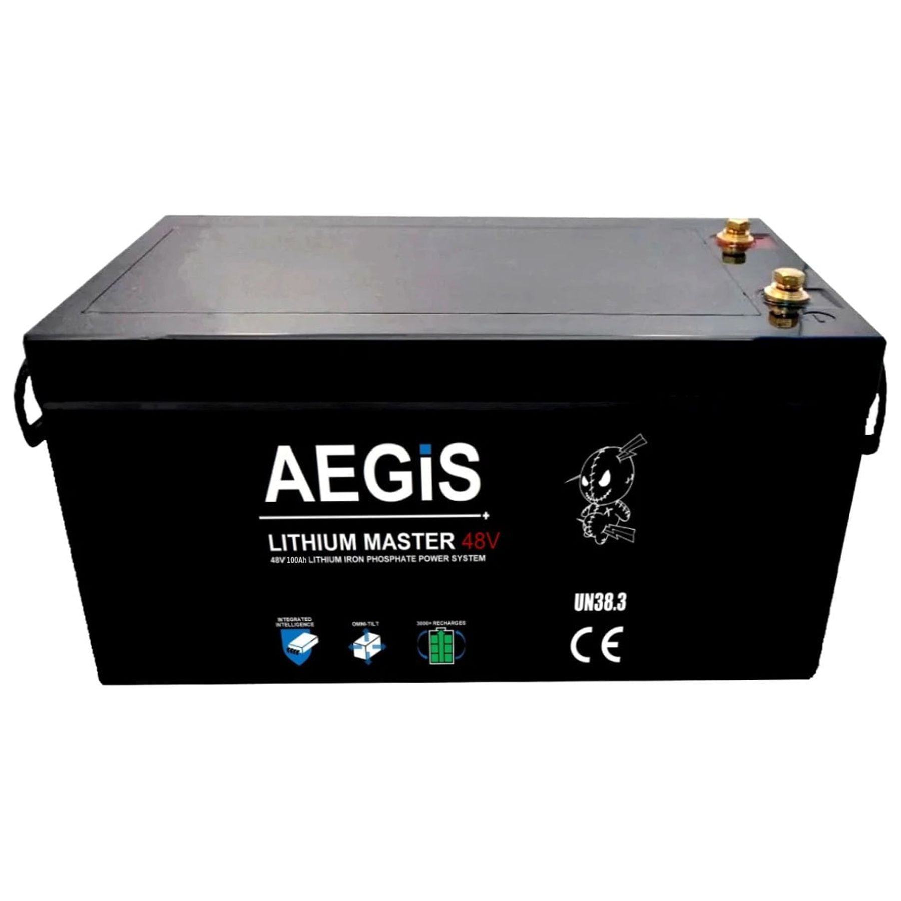 Aegis Battery 48v 100ah LiFePO4 Deep Cycle Battery - Walmart.com