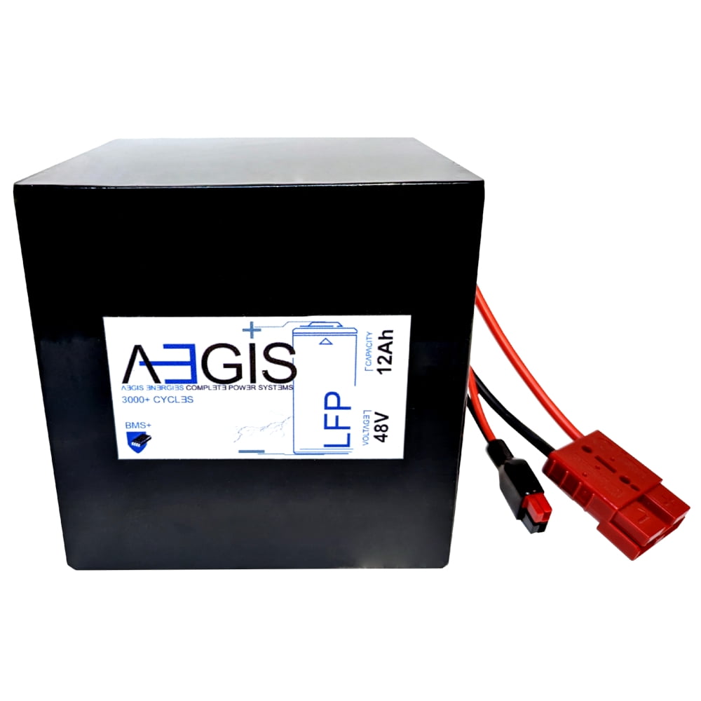 Lithium Master 48V 12Ah LiFePO4 Marine Deep Cycle Battery with Iron ...