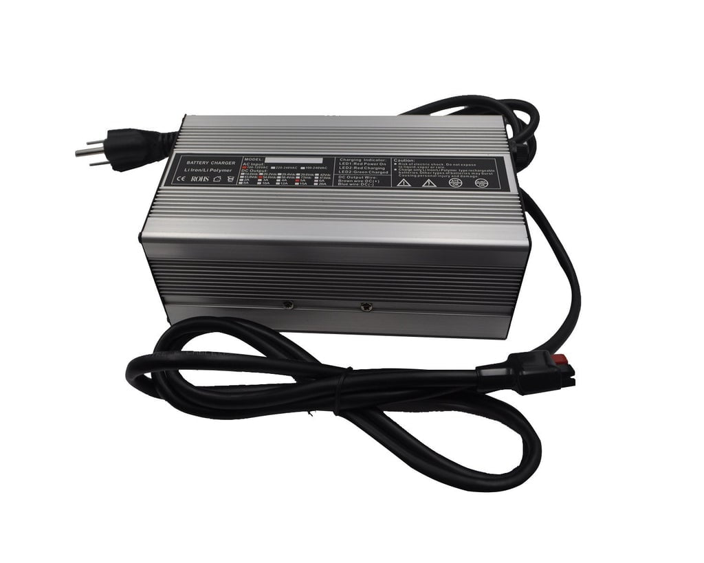 Aegis Battery 48V 5A Li-Ion Charger, LED Display, CC/CV Profile ...