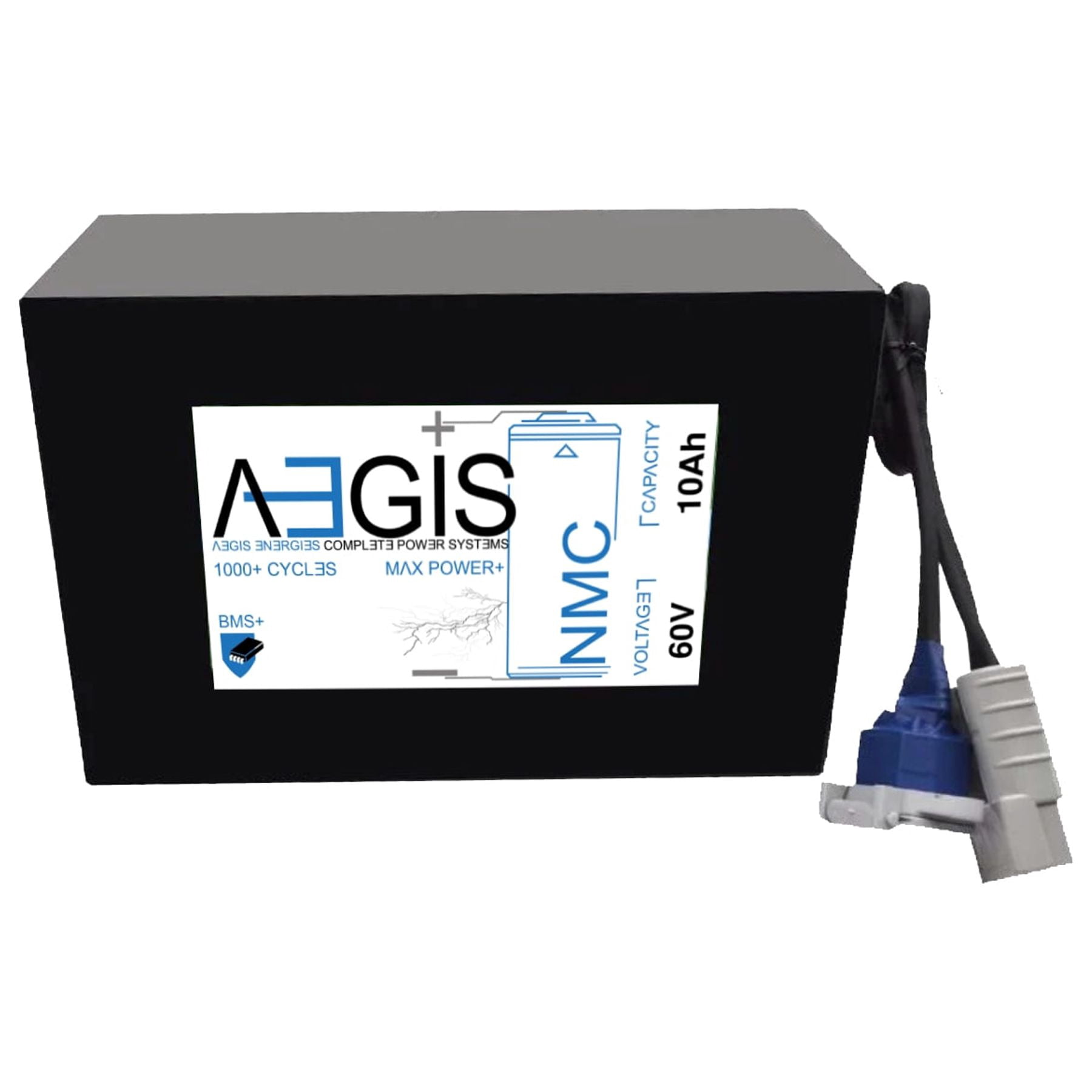 Aegis Battery 60v 10ah Li-Ion NMC Deep Cycle Lithium Battery - Walmart.com
