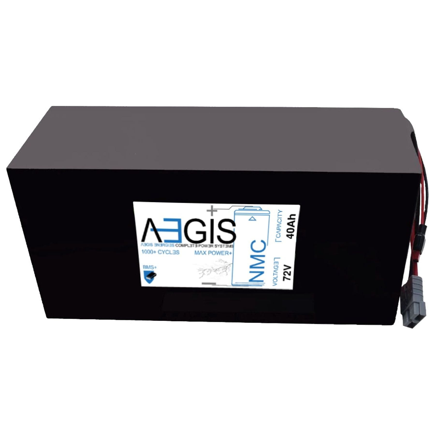 Aegis 72V 40Ah Li-Ion NMC Battery: Deep Cycle, High Charge DC - Walmart.com