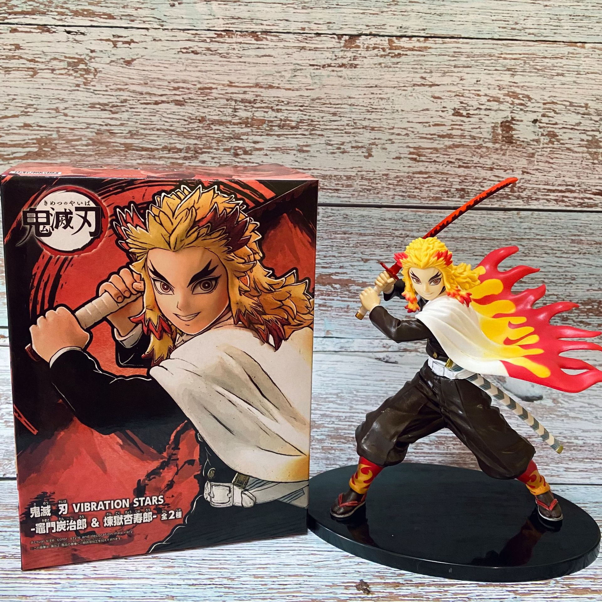Demon Slayer Anime Figurine - 6.5" Kyojuro Rengoku Flame Hashira Action ...