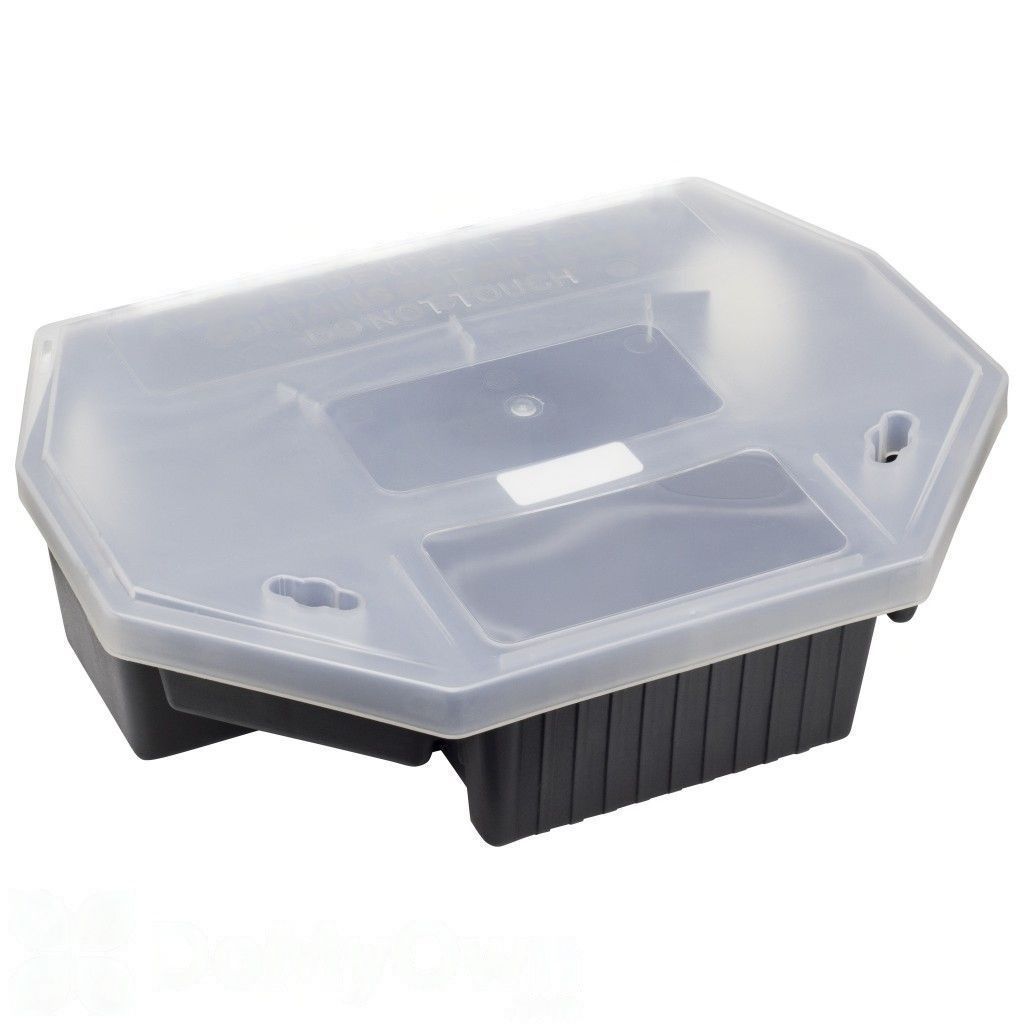 Aegis Rat Bait Stations - Case (6 Stations Clear Lid) - Walmart.com