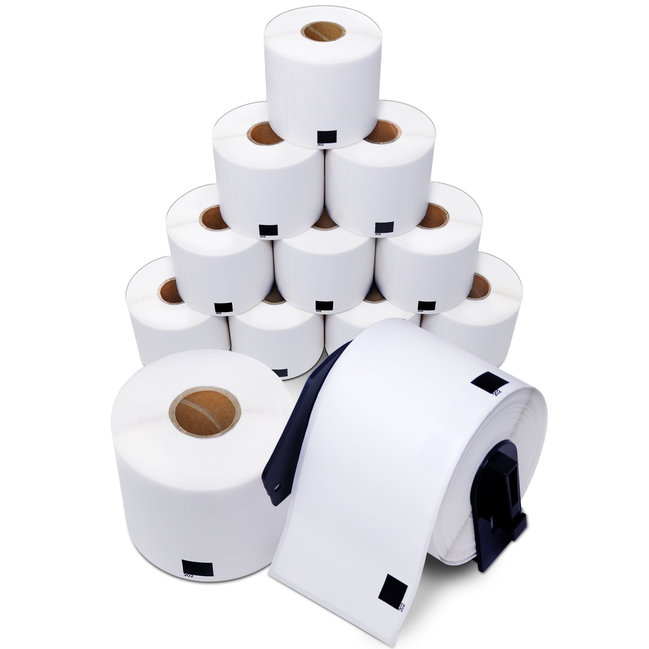 Aegis Adhesives - Compatible Labels Replacement for Brother DK-1202 (2. ...