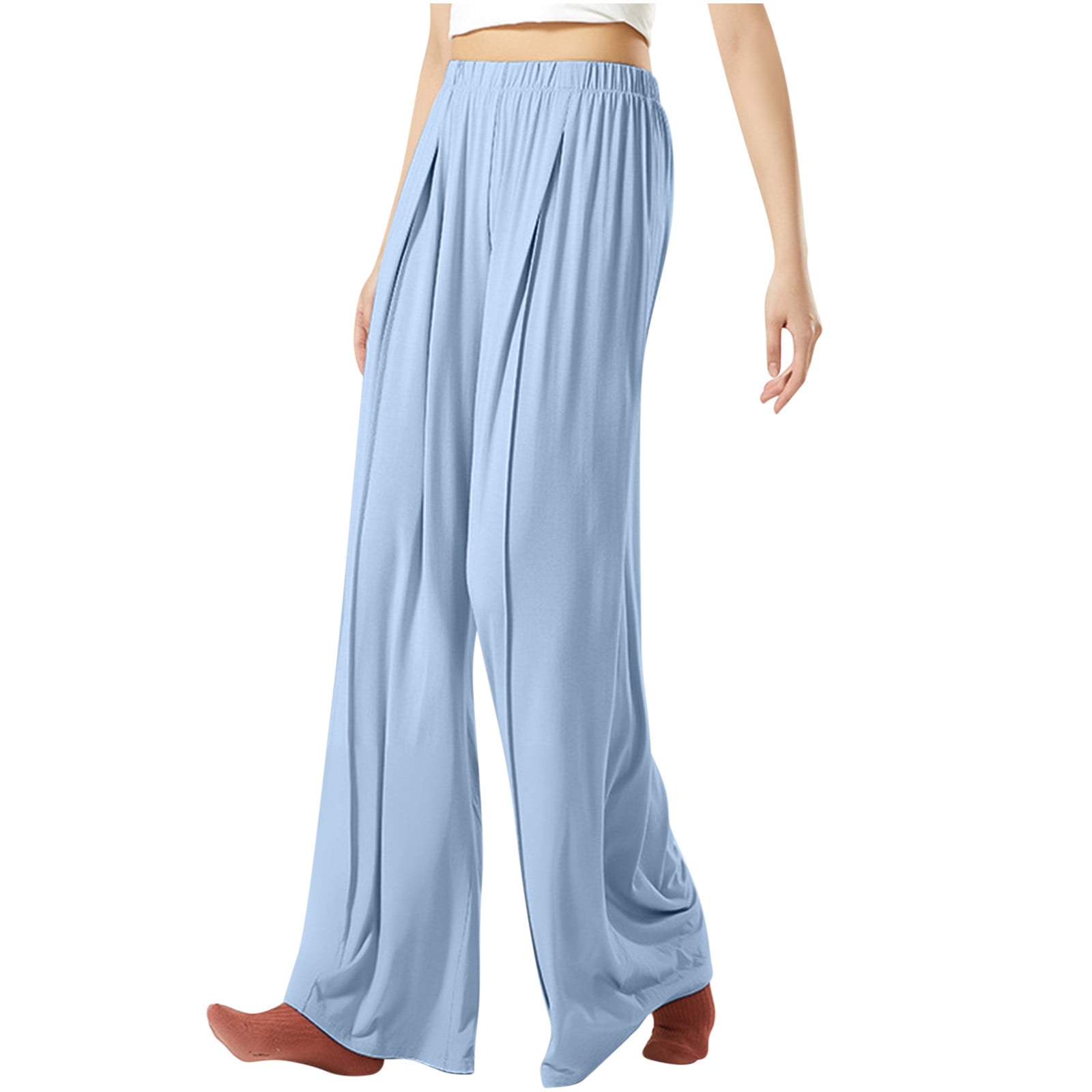 Aeguzox Cargo Pants Women Comfortable High Waist Wide Leg Style for ...