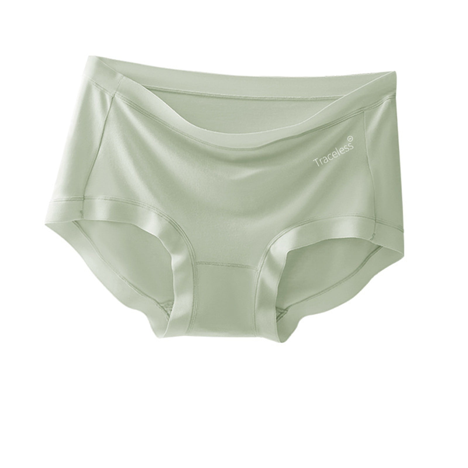 Aeguzox Cotton Underwear for Women Loose Seamless Mid-waist Breathable ...