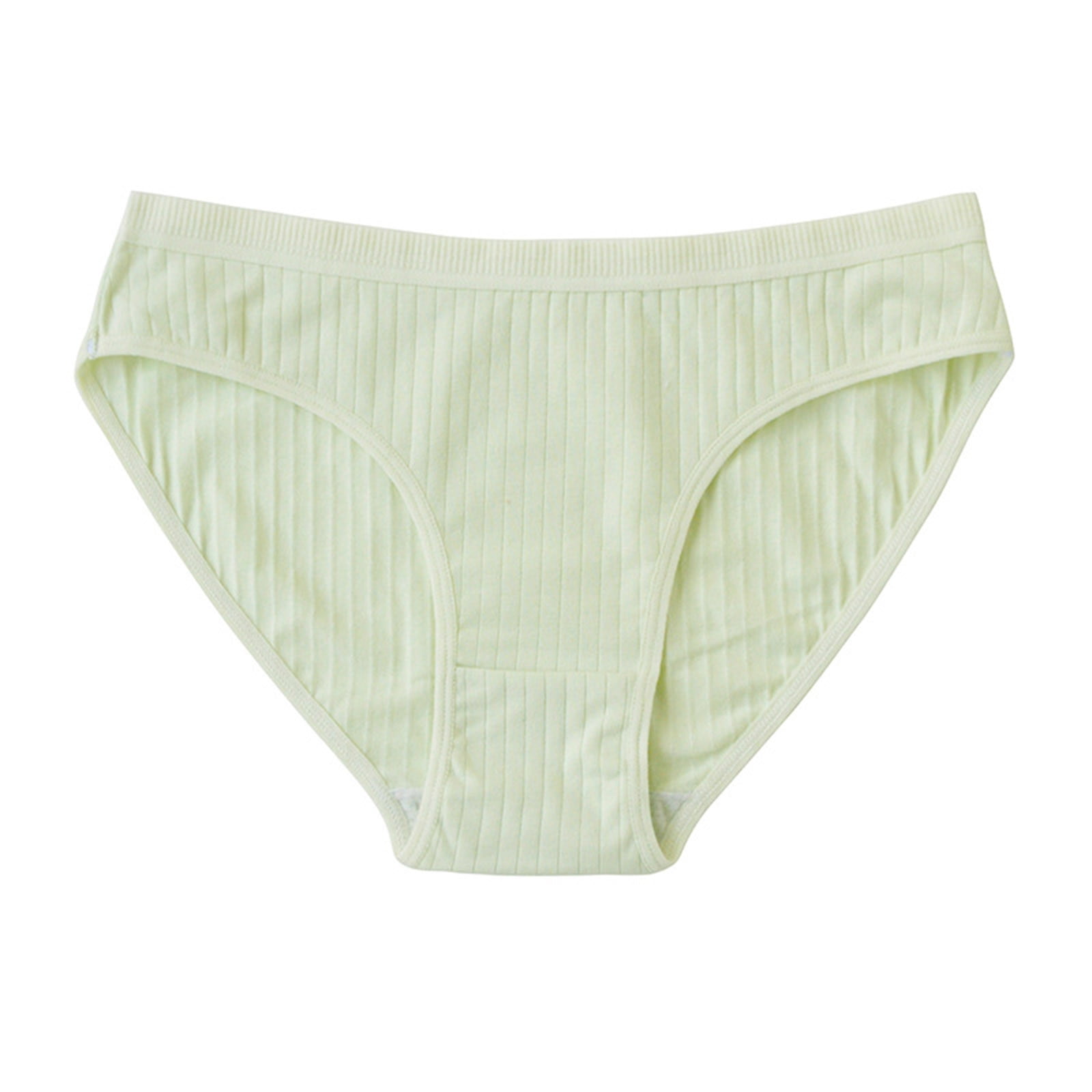 Aeguzox Cotton Underwear for Women Low Waisted Solid Color Cotton ...