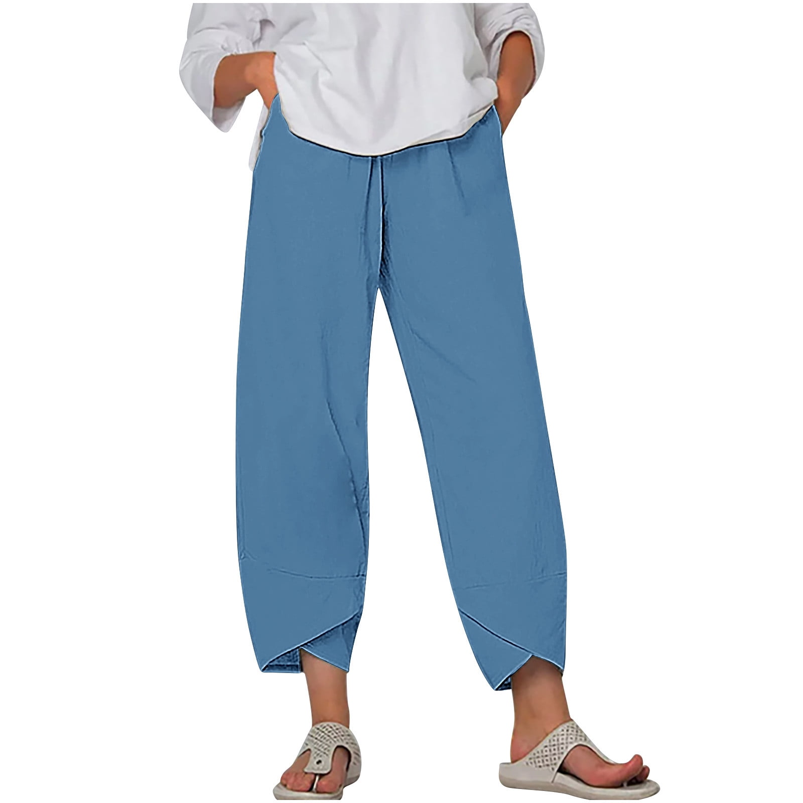 Aeguzox Hiking Pants Women Casual Loose Fit Cut Made of Lightweight ...